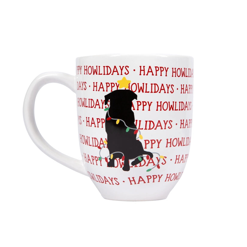 Happy Howlidays Dog Mug – AKC Museum of the Dog Store